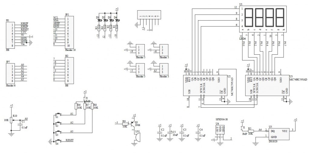 Arduino Multi-function Shield | PublicatorBar.ru